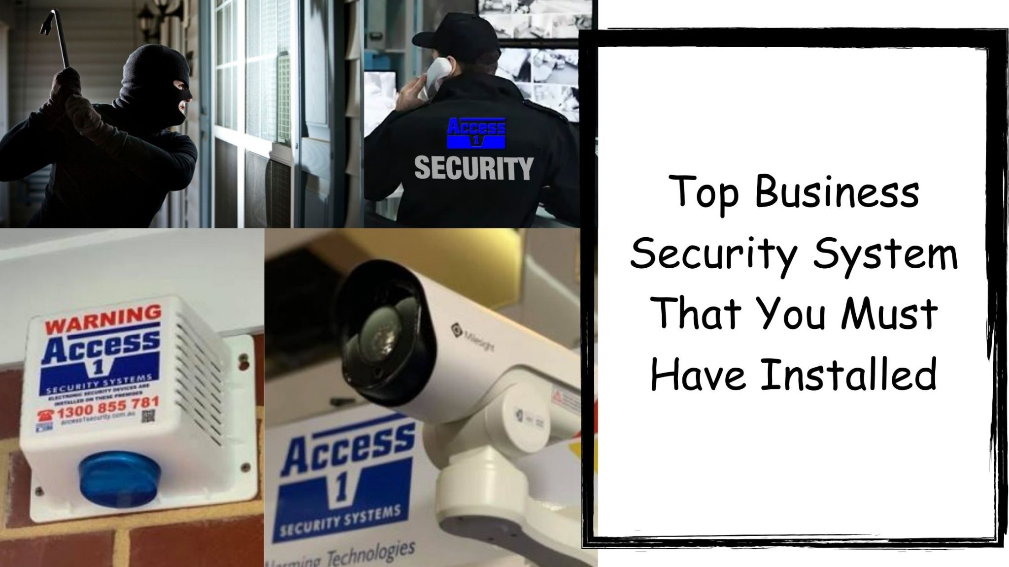 4 Business Security Systems That You Should Install in Perth